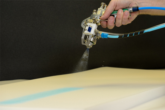 SABA - How to minimize overspray and reduce adhesive consumption