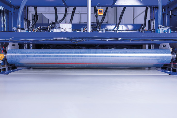 SABA - SABA – Rollable adhesives for more efficient mattress production