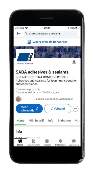 SABA - Working at SABA adhesives & sealants